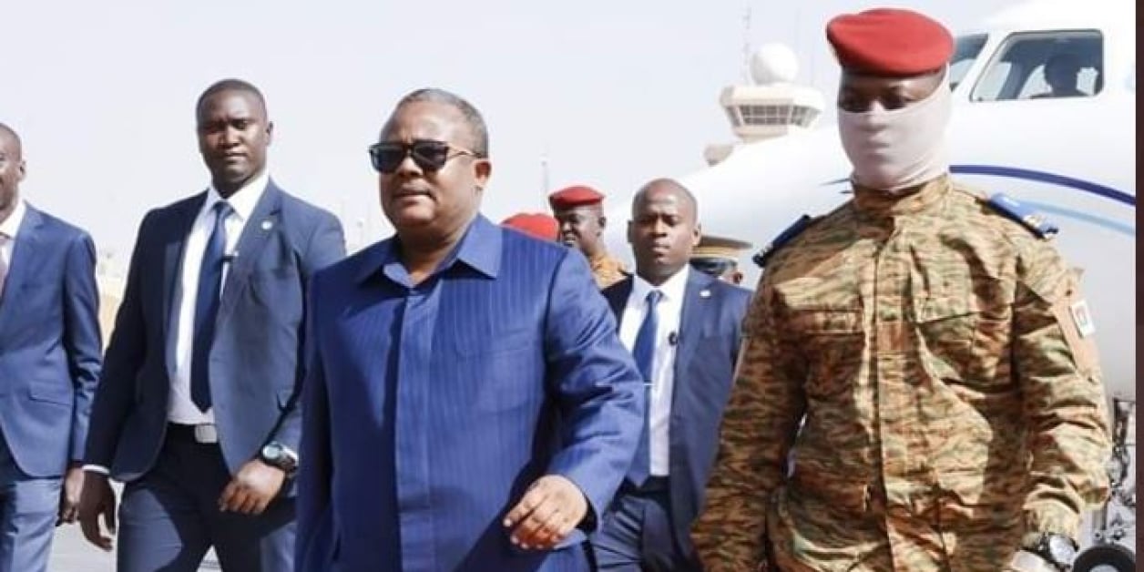 Umaro Sissoco Embaló apporte son soutien au Burkina Faso d’Ibrahim ...