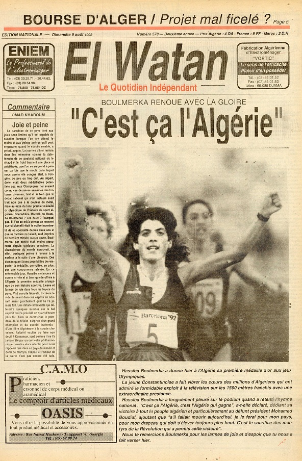 Ce jour-là : le 8 août 1992, Hassiba Boulmerka offre à l’Algérie sa première médaille d’or ...