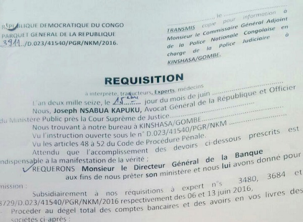 RD Congo – Affaire Biac : la justice lève le gel des avoirs de la ...