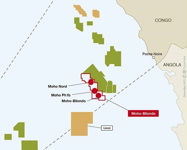 Total met en production le projet offshore Moho Phase 1b au Congo ...
