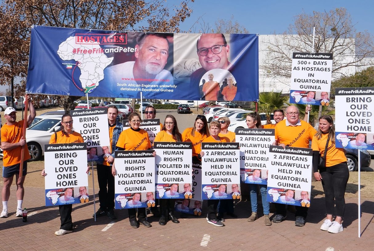 Le calvaire de deux Sud-Africains emprisonnés depuis 500 jours en ...