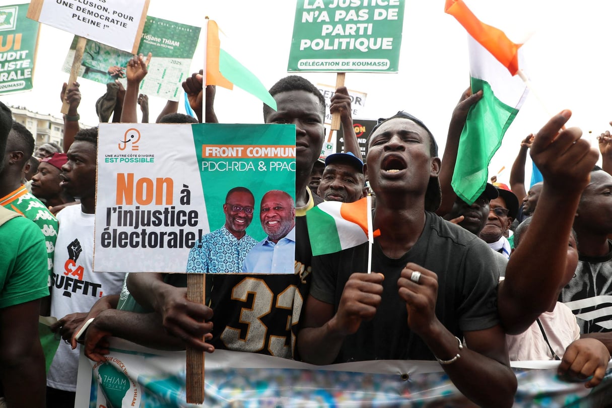 Manifestations interdites en Côte d’Ivoire : tout comprendre au bras de ...