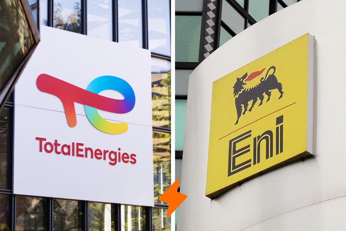 Pétrole et gaz : comment ENI et TotalEnergies se disputent les futures ...