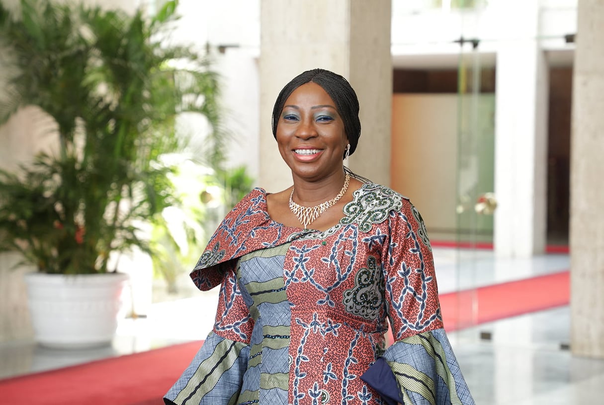 En Côte d’Ivoire, Kandia Camara élue présidente du Sénat