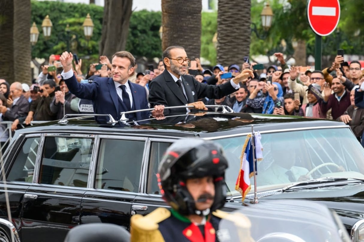 Faste et Sahara occidental pour Emmanuel Macron au Maroc