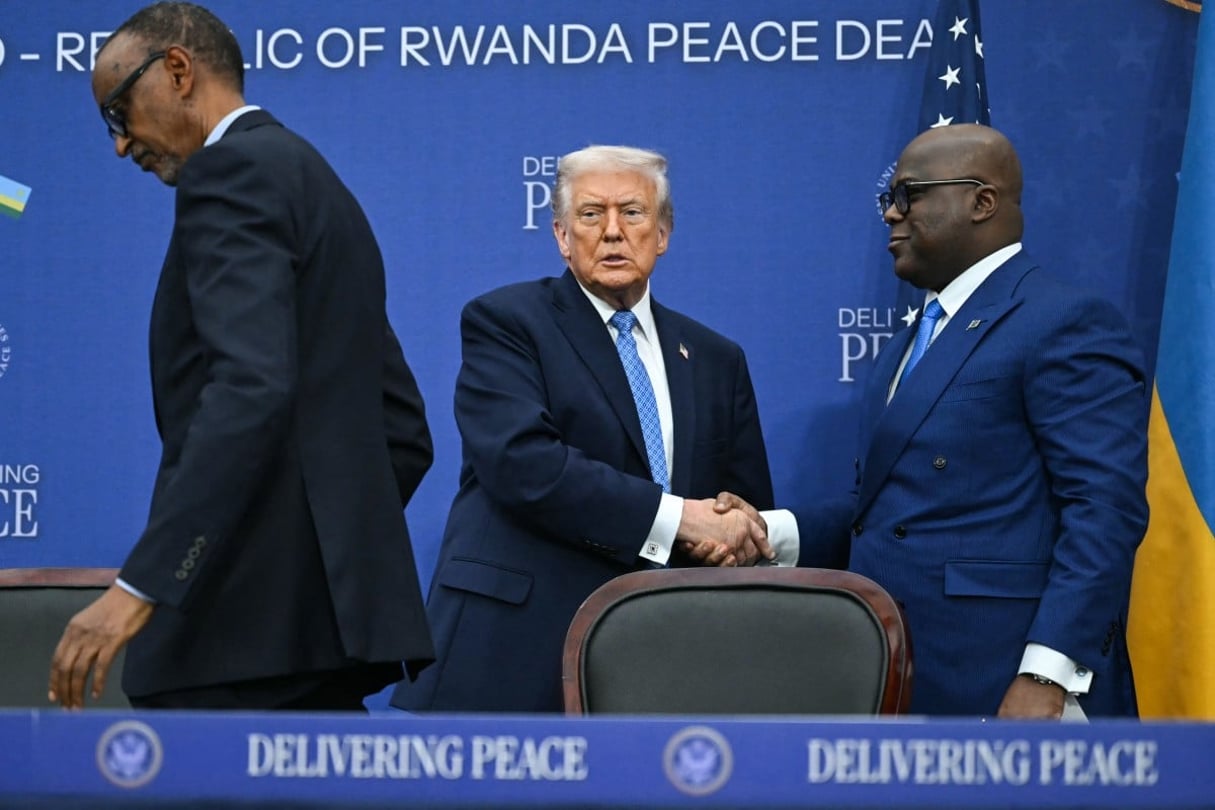RDC-Rwanda : Félix Tshisekedi et Paul Kagame signent l’accord de paix ...