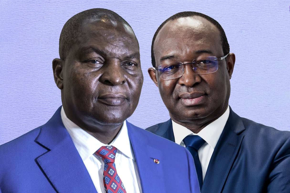 Présidentielle en Centrafrique : Touadéra contre Dologuélé, le duel ...