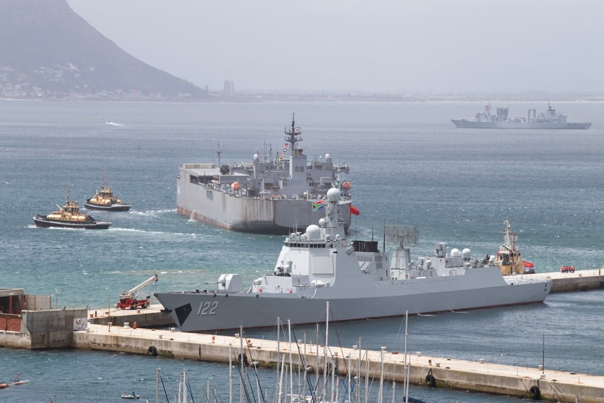 Des navires chinois, iraniens et russes attendus en Afrique du Sud pour ...