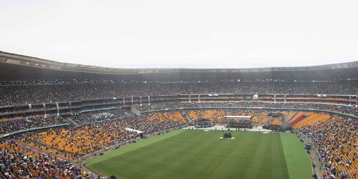 Le FNB Stadium, pot-pourri de l’histoire sud-africaine - Jeune Afrique