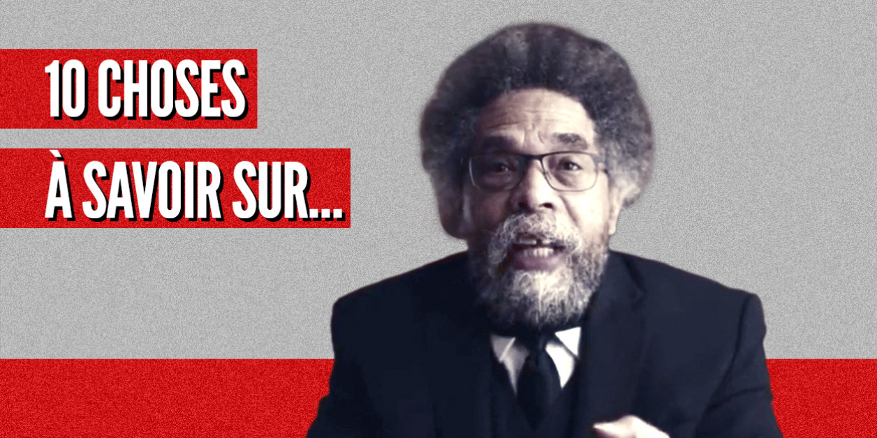 Cornel West, l’Africain-Américain qui veut concurrencer Joe Biden