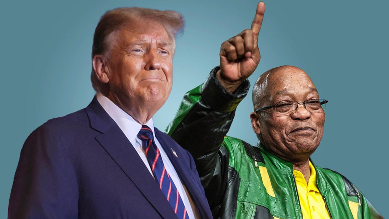 Donald Trump et Jacob Zuma, même combat
