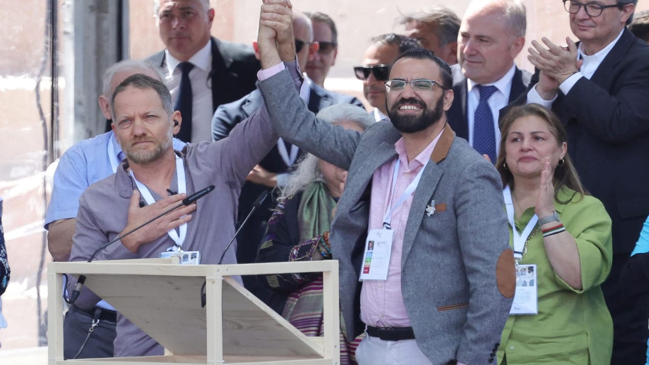 7-Octobre : l’Israélien Maoz Inon et le Palestinien Aziz Abu Sarah ...
