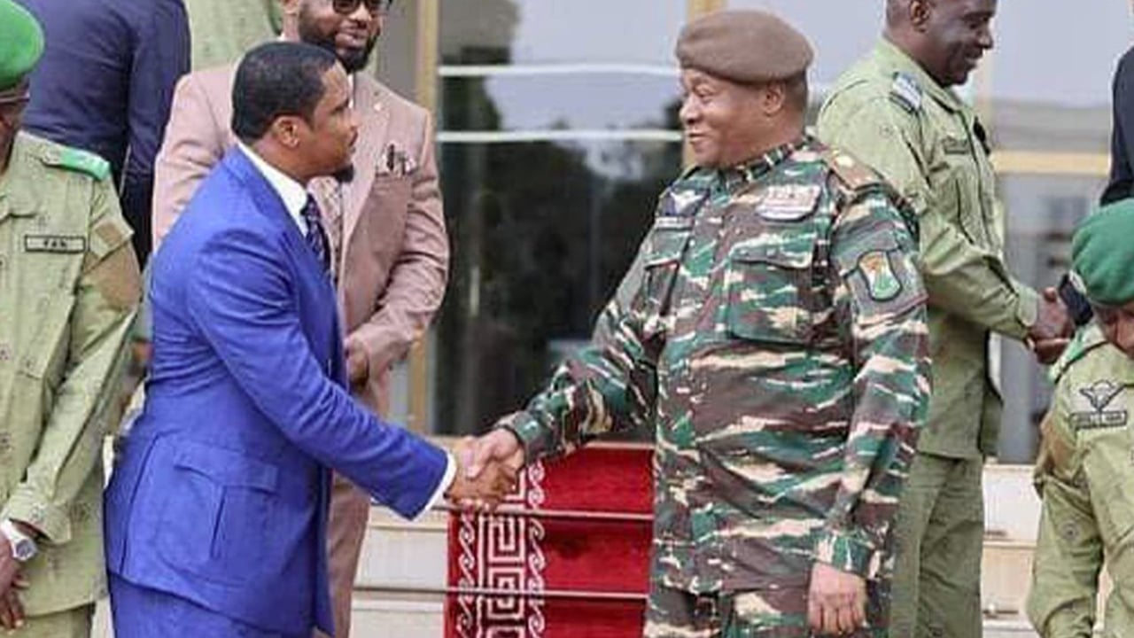 Au Niger, Samuel Eto’o reçu par le général Tiani