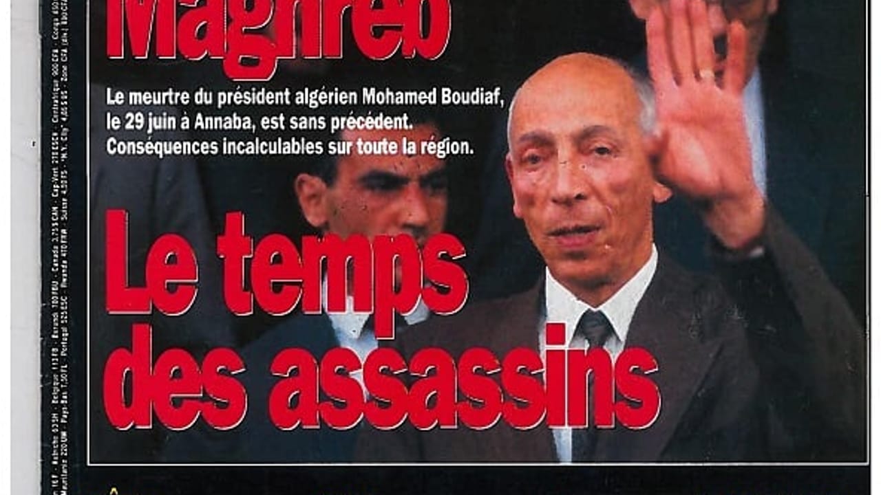 Ce jour-là : le 29 juin 1992, le président Mohamed Boudiaf est ...