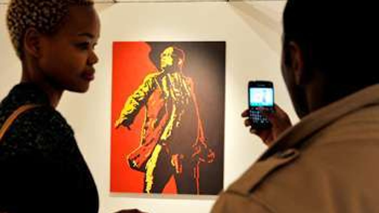 Jacob Zuma Peignant La Lance