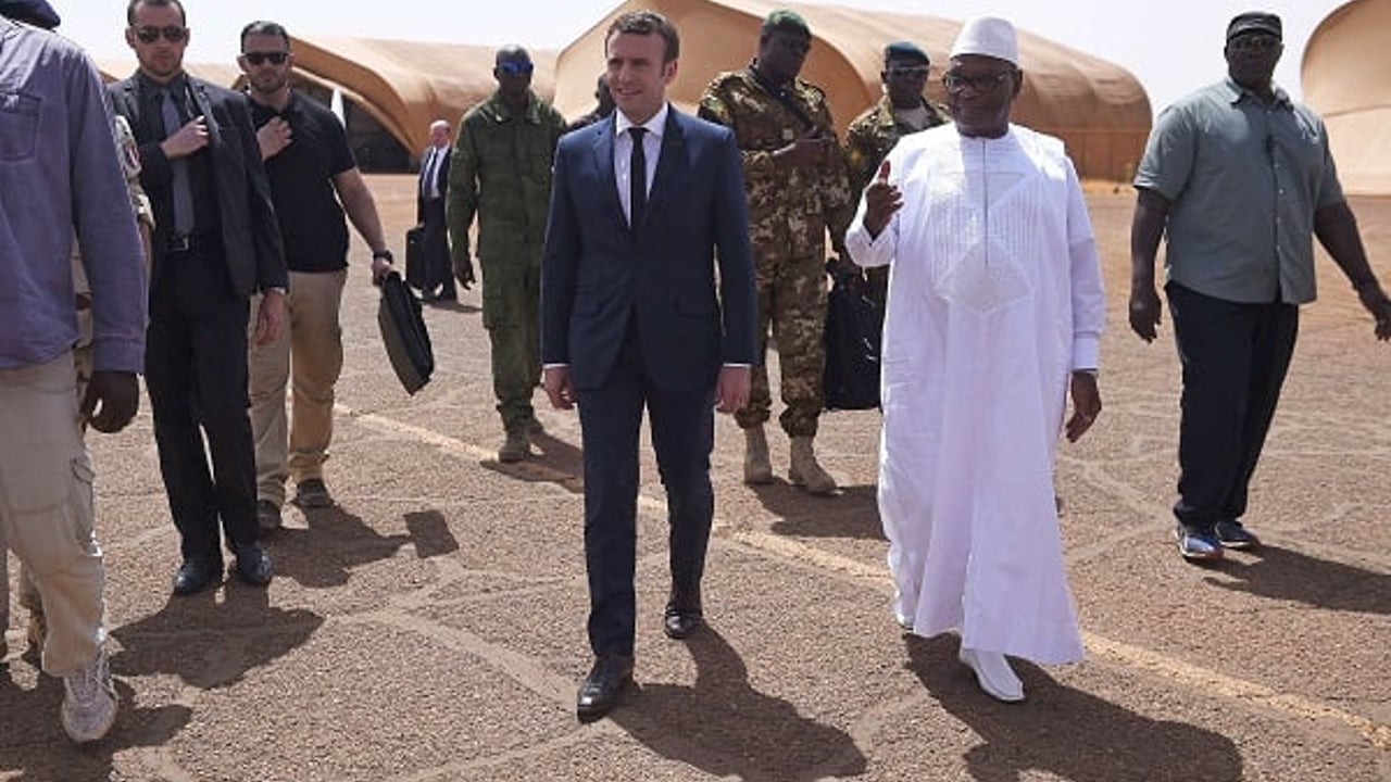 Emmanuel Macron réaffirme l’engagement de la France au Mali