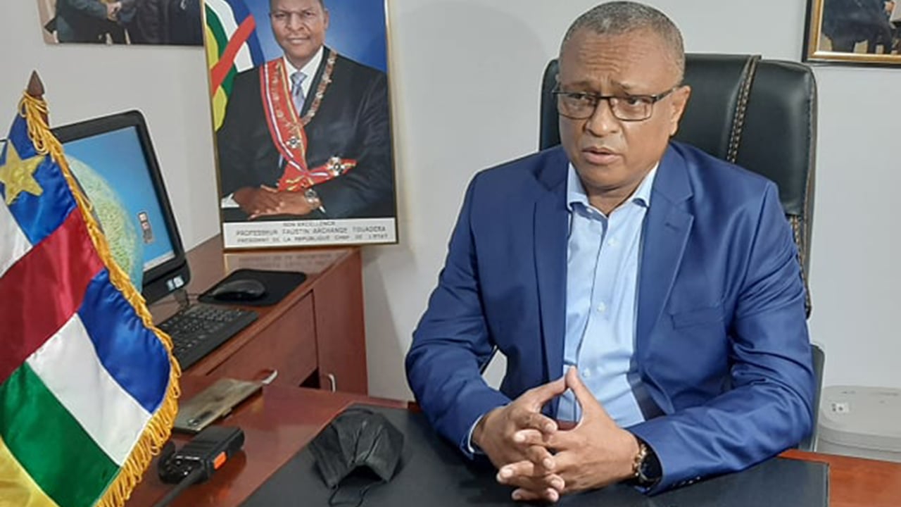 En Centrafrique, Thierry Kamach, l’indéboulonnable ministre qui veut offrir un troisième mandat ...