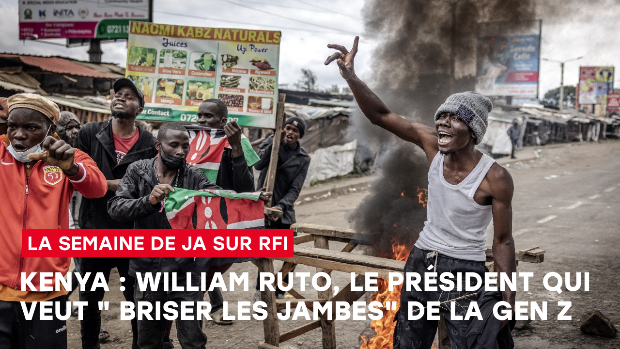 William Ruto face à la Génération Z kényane : un clash durable