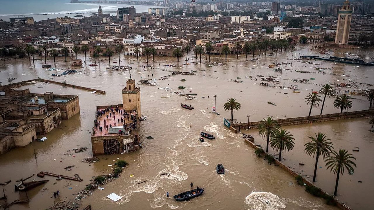 Inondations au Maroc : comment l’oued Chaâba a englouti la médina de Safi