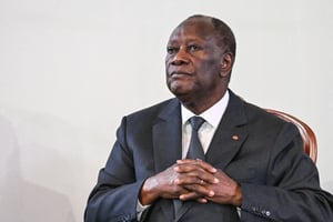Alassane Ouattara, président de la Côte d’Ivoire