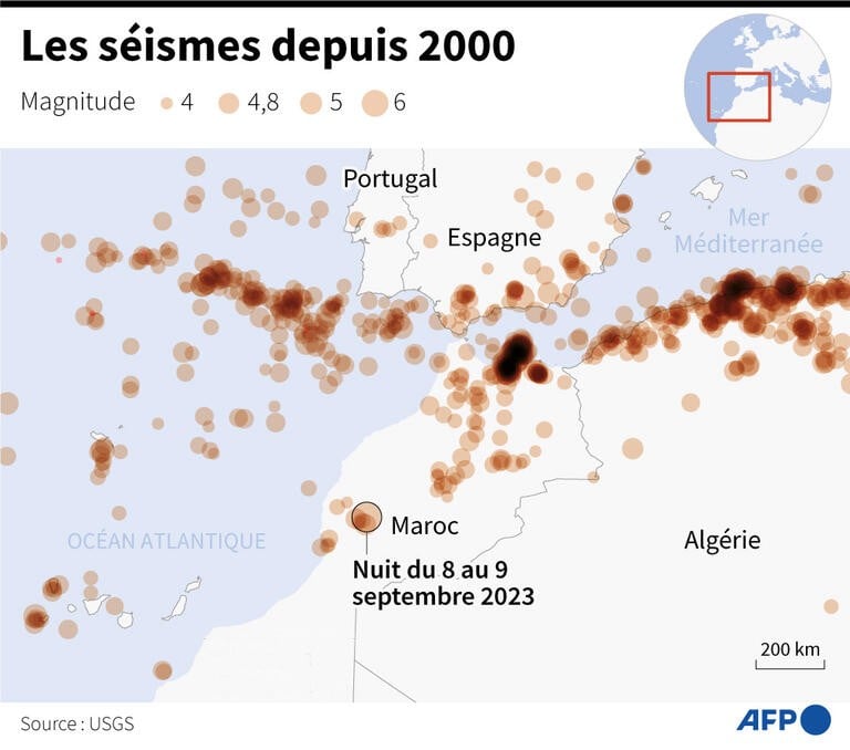 Séisme meurtrier au Maroc : pourquoi la terre a tremblé si fort